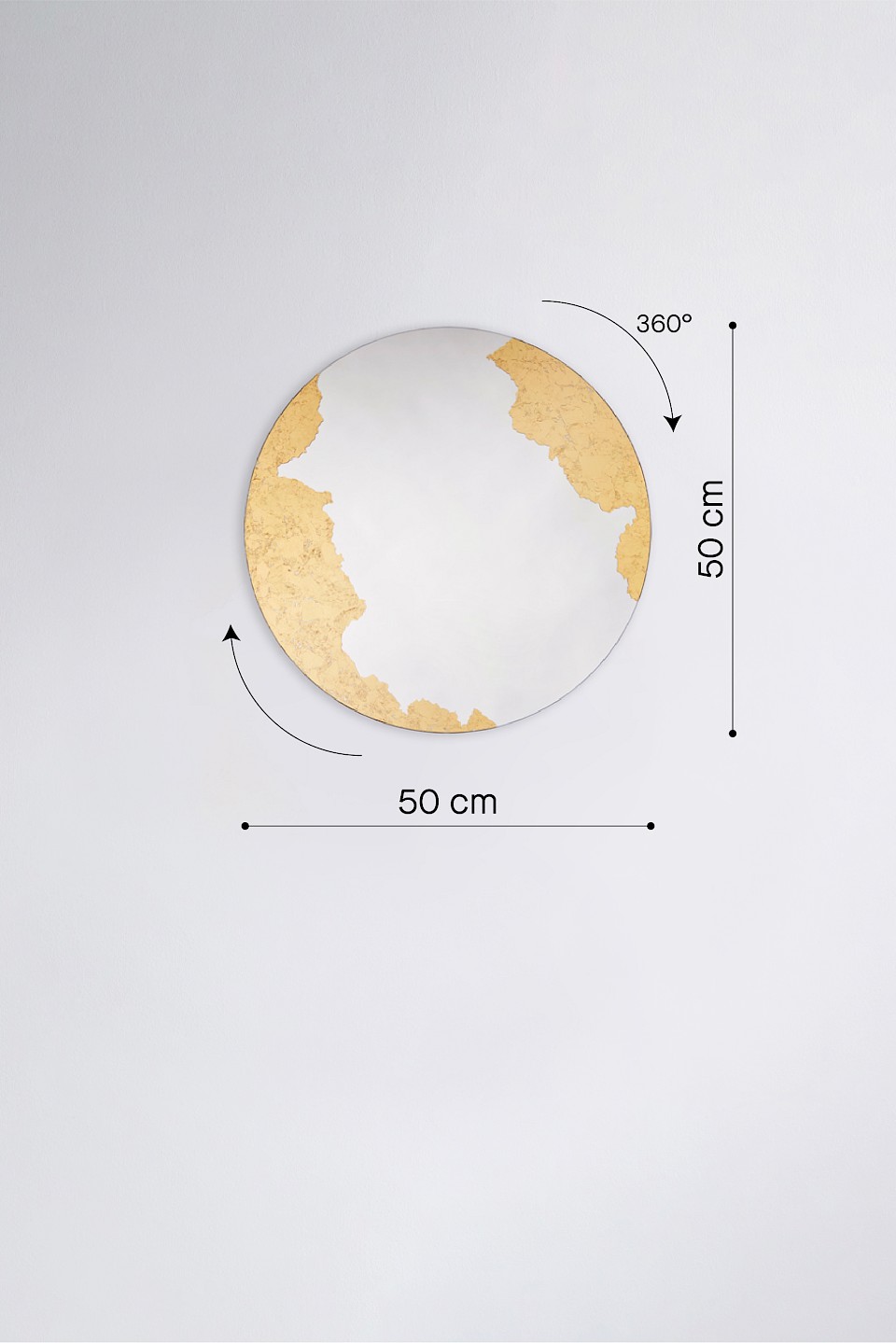 Ornato Round S - Deknudt Mirrors